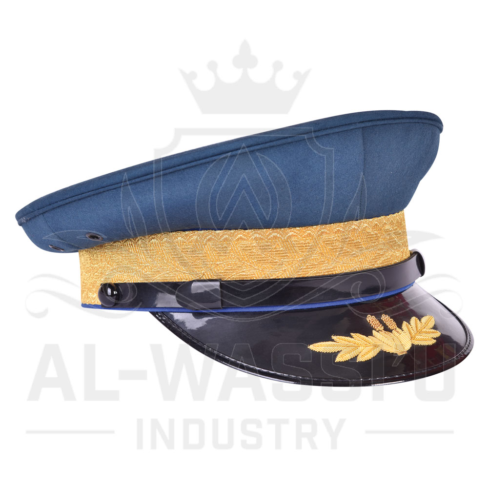 Officer Peak Caps - AL-WASSI'U INDUSTRY